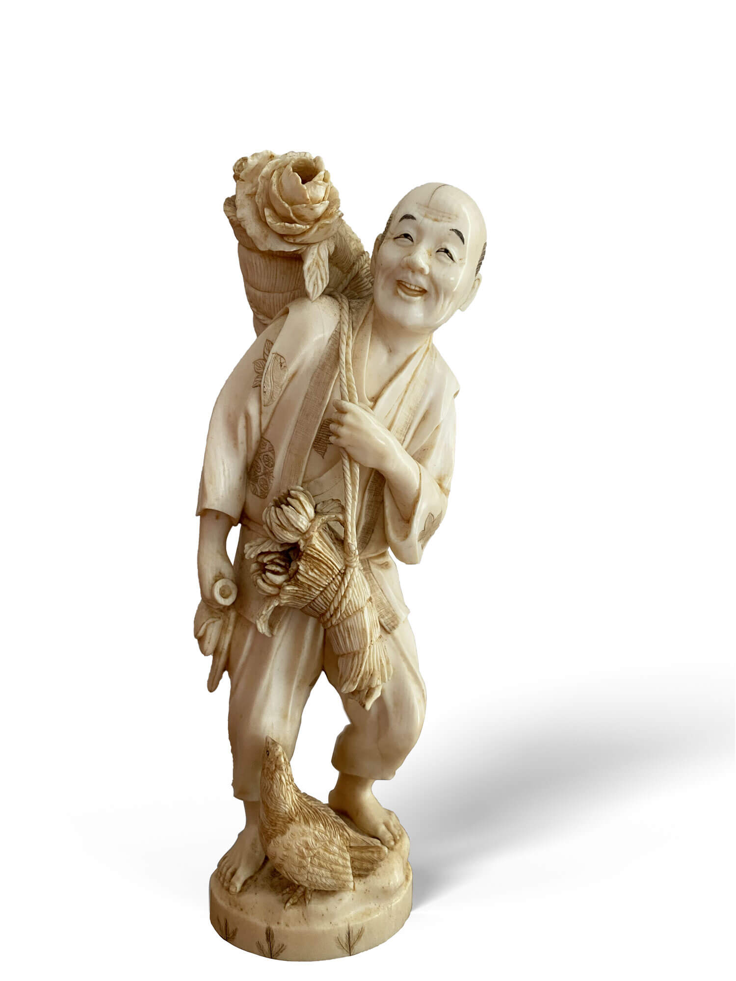 Statuette Japonaise En Ivoire Prix
